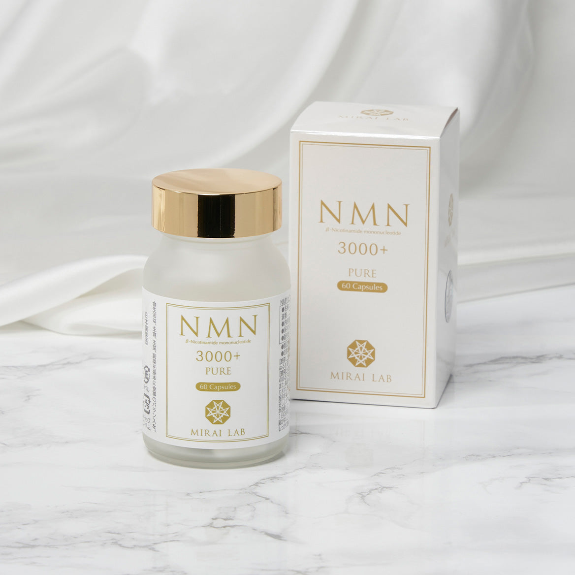 [定期购买]NMN PURE 3000 PLUS（60胶囊）｜【MIRAILAB 官方】NMN的线上商店